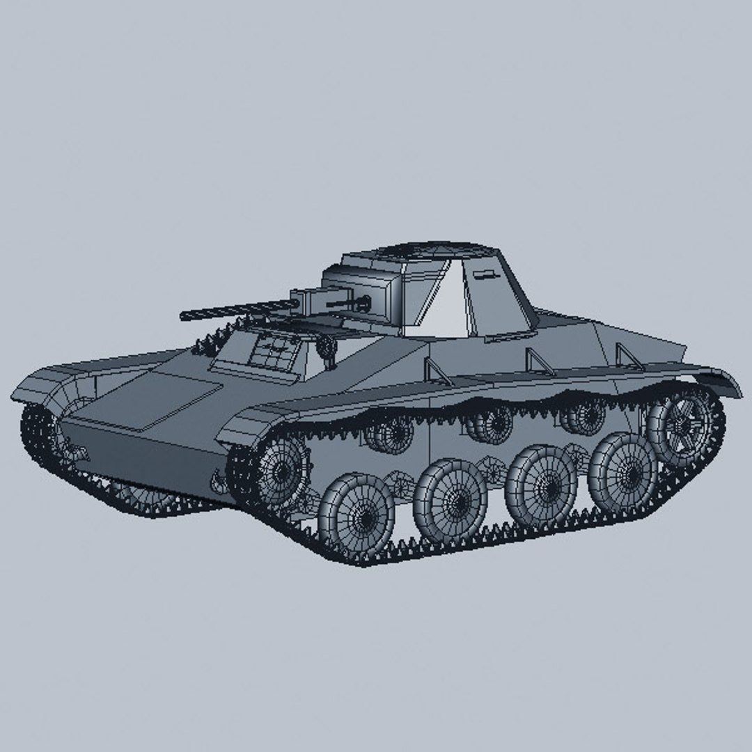 Tank T60 3d Model