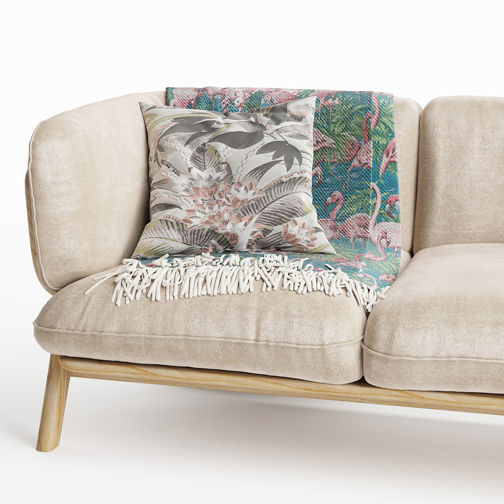 Modello 3D STANLEY Divano 3 Posti - TurboSquid 1755745