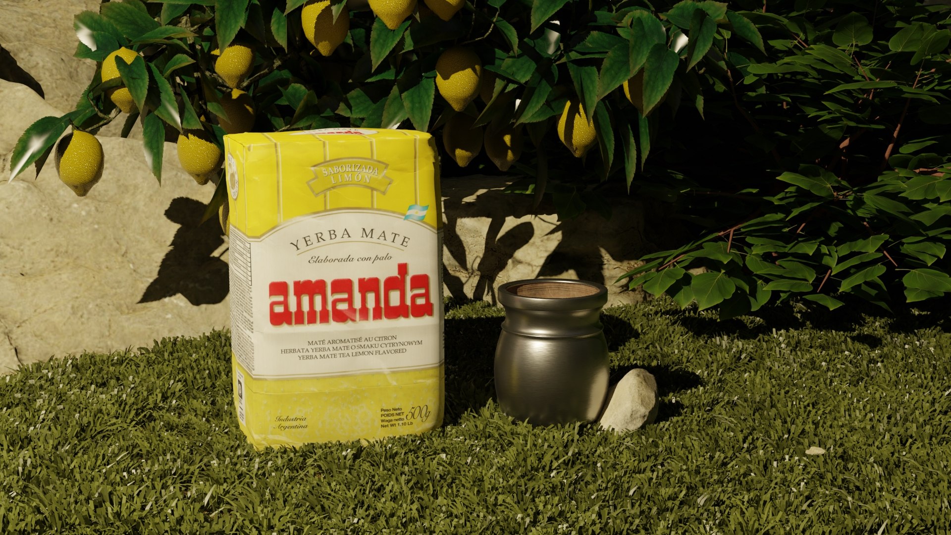 Yerba Matero 3D Model - TurboSquid 1544021