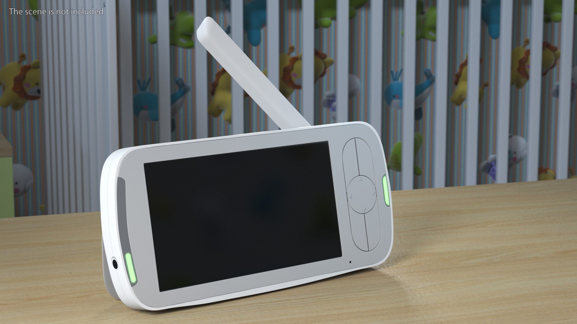 Portable CCTV HD Monitor 5 Inches 3D Model - TurboSquid 1966198