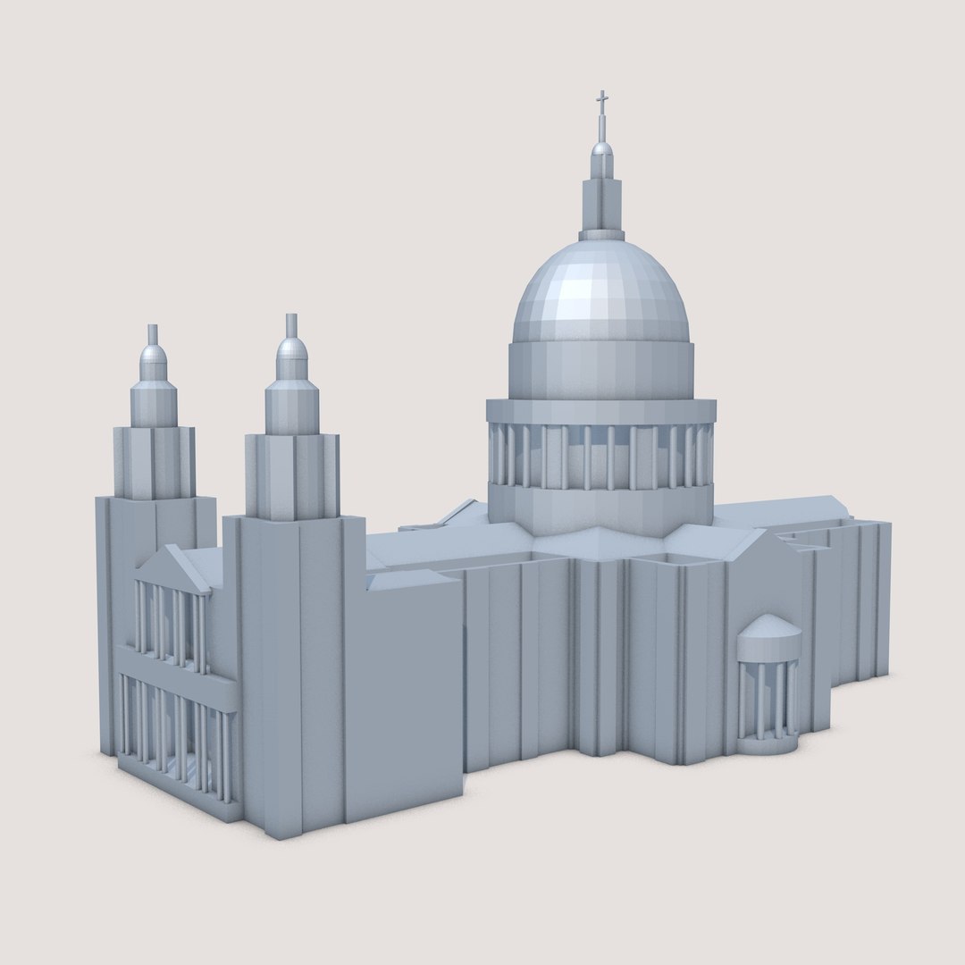 Cathedral 3D - TurboSquid 2381245
