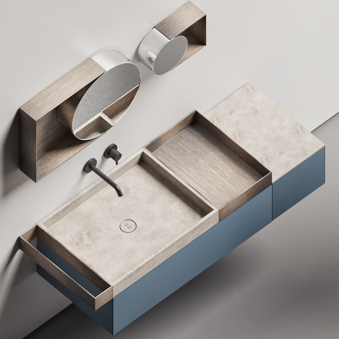 3D Rexa Design Compact Living 130 Set 1 - TurboSquid 2185757