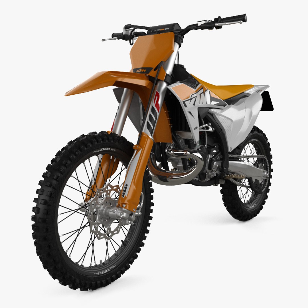 KTM SX 250 2023 3D 모델 - TurboSquid 2154514