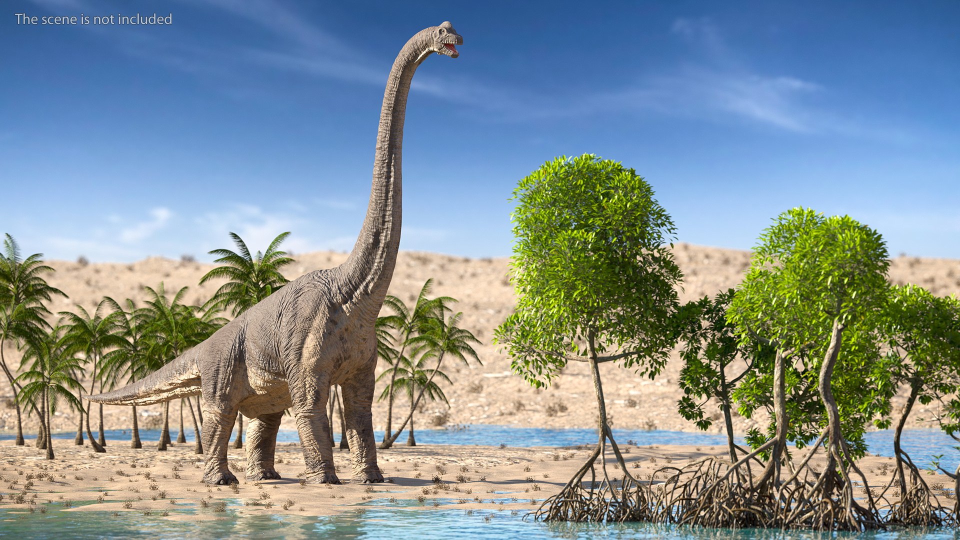 3D brachiosaurus altithorax rigged - TurboSquid 1624460
