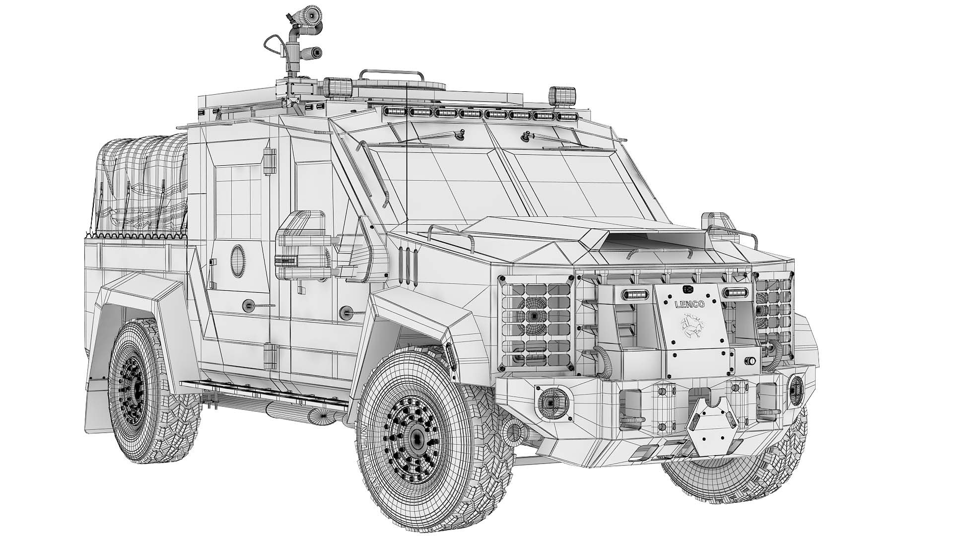 BearCat X3 High Water 3D model - TurboSquid 1958560