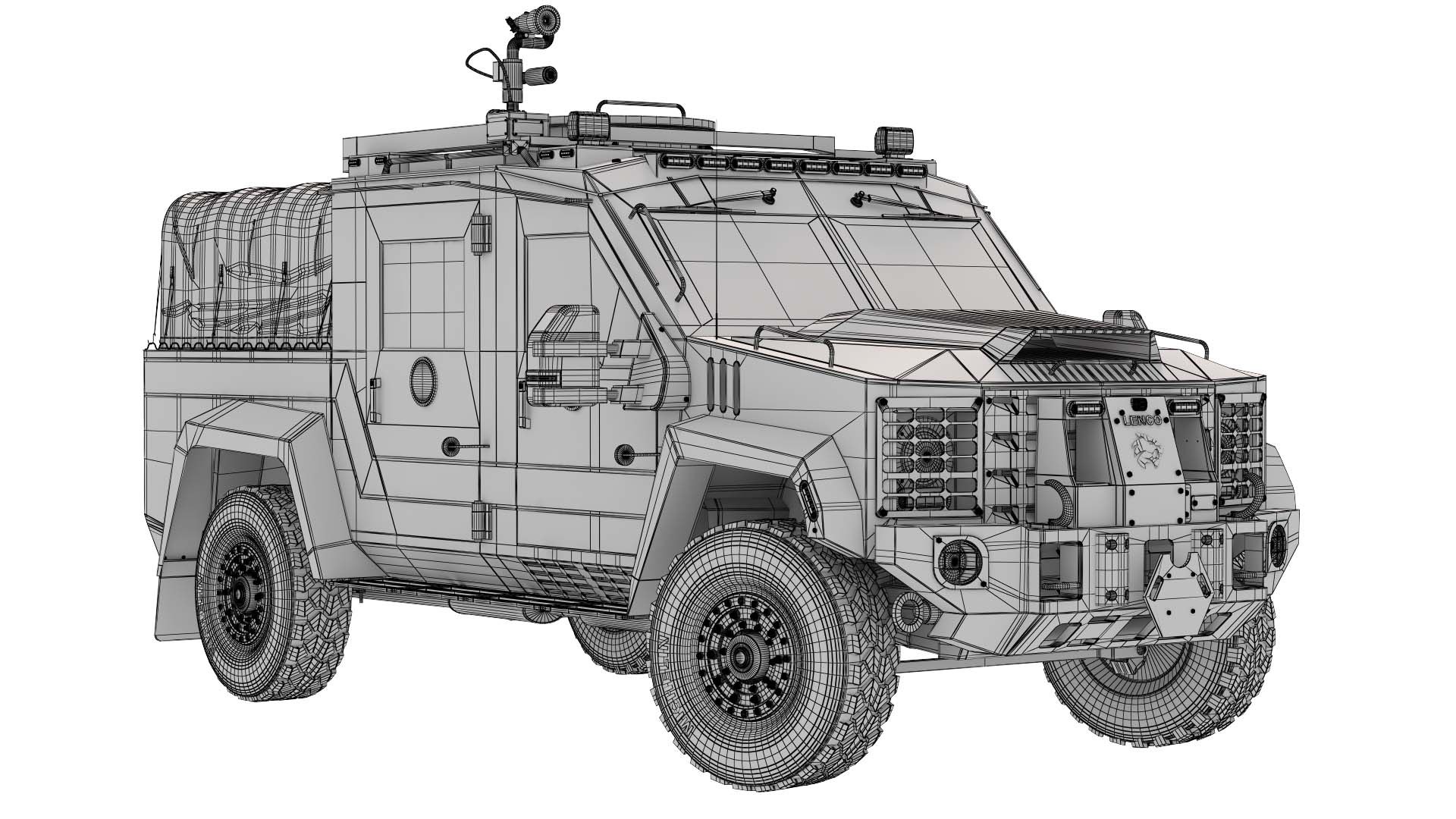 BearCat X3 High Water 3D model - TurboSquid 1958560