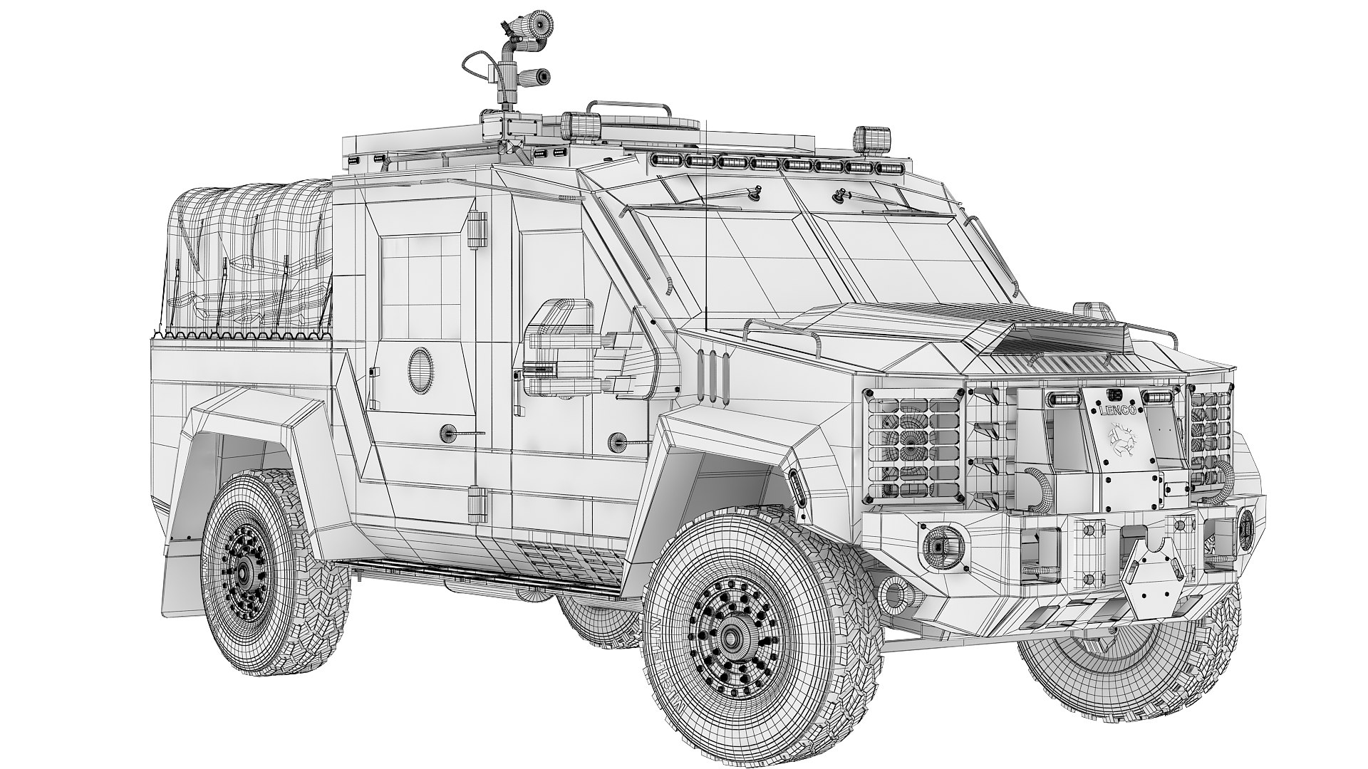 BearCat X3 High Water 3D model - TurboSquid 1958560