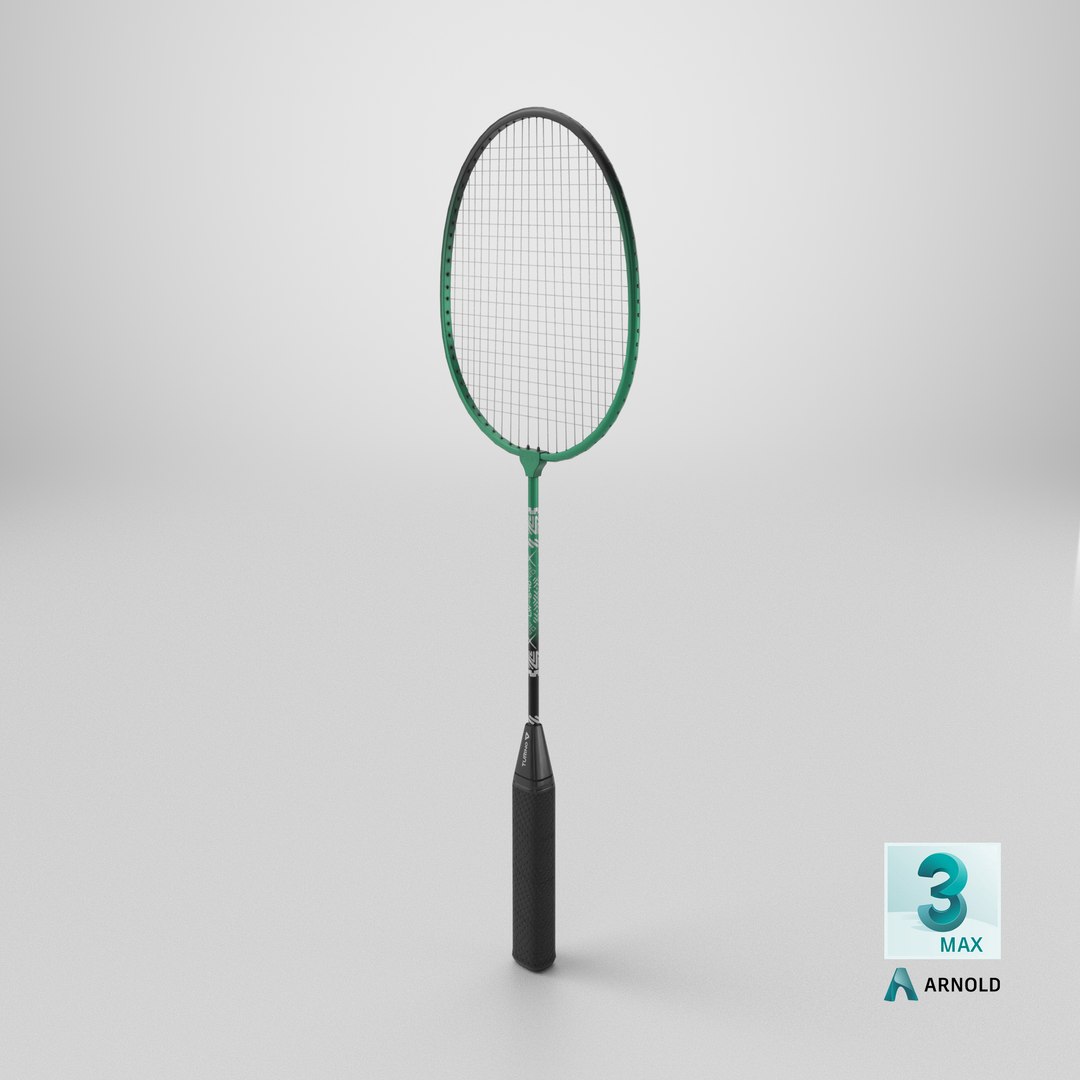 3D Badminton Racquet - TurboSquid 2141143