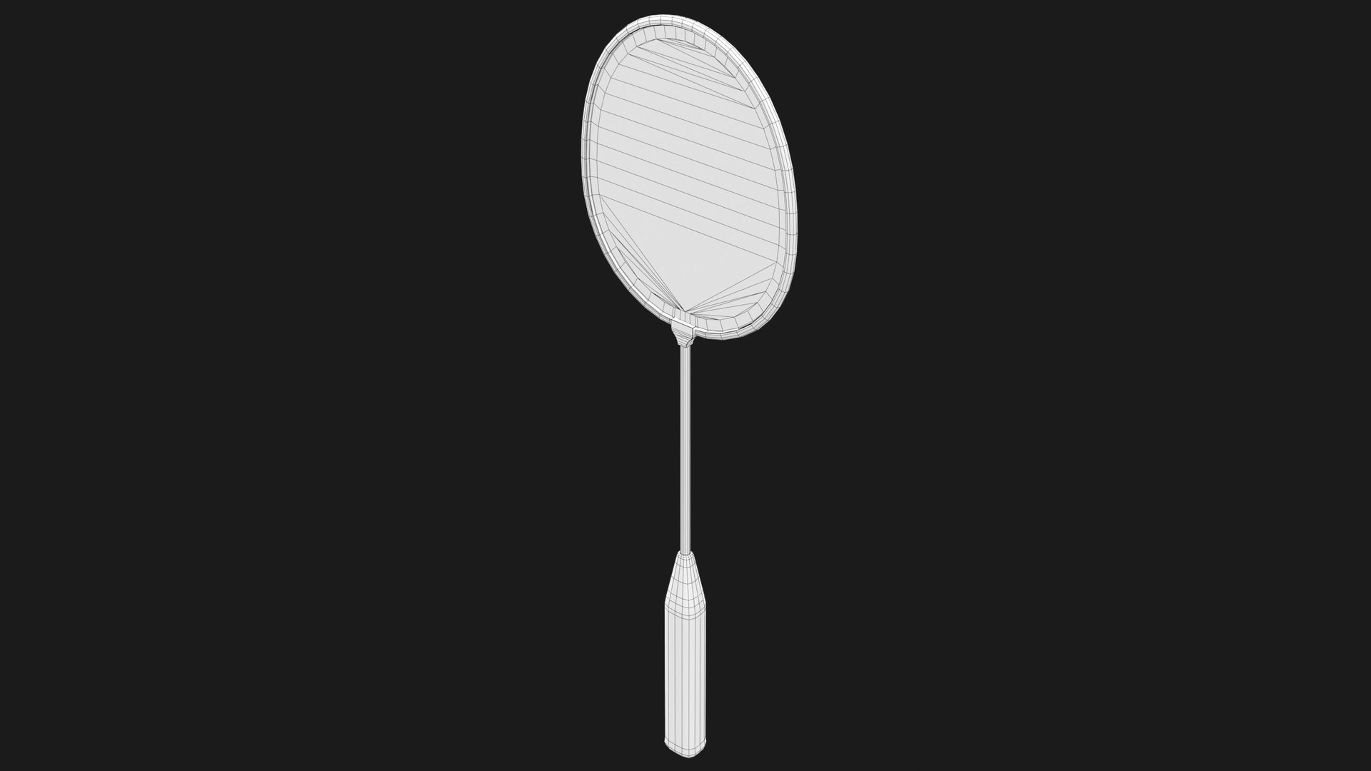 3D Badminton Racquet - TurboSquid 2141143