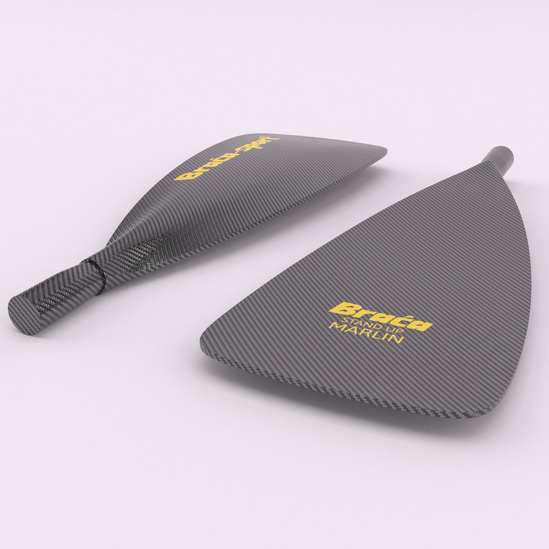 3D Model Paddle Braca Stand Up Marlin Carbon - TurboSquid 1949105
