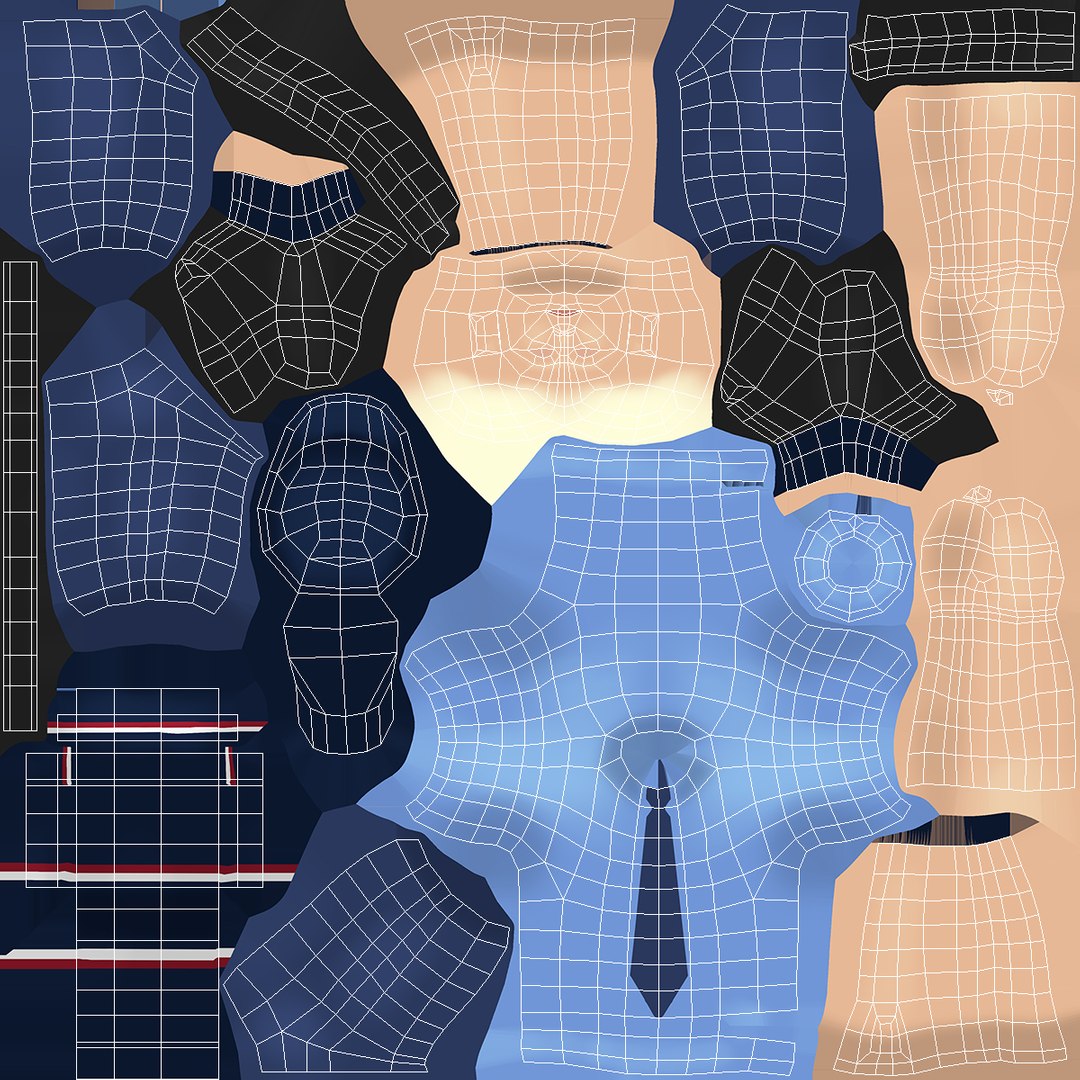 Low Poly Postman 3D Model - TurboSquid 2182900