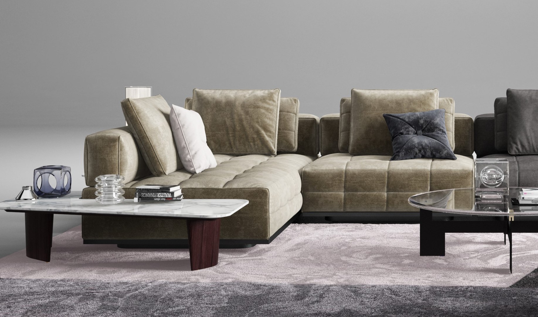 Minotti Lawrence Clan 2 3D Model - TurboSquid 1573988