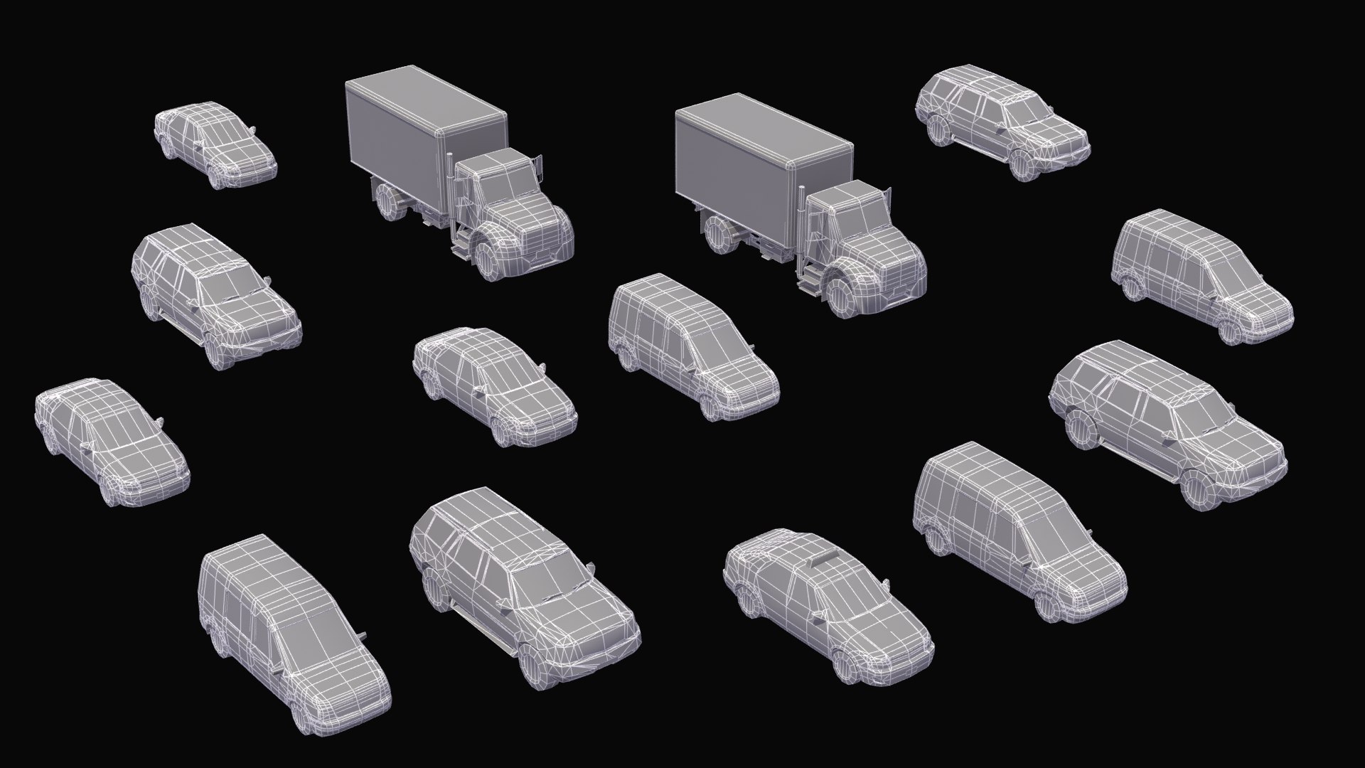 Urban Vehicles Delivery Truck 3D Model - TurboSquid 1491938