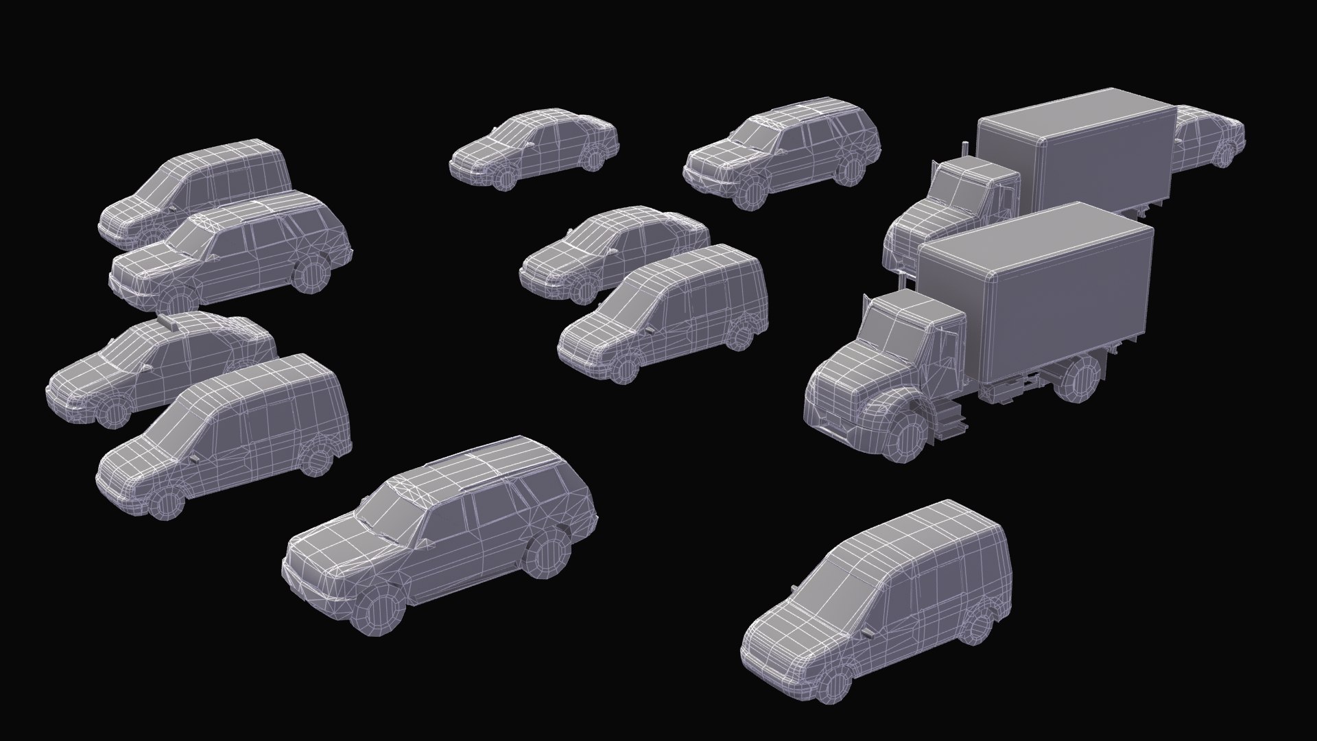 Urban Vehicles Delivery Truck 3D Model - TurboSquid 1491938