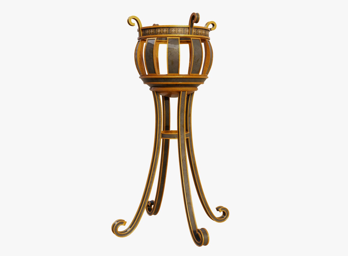 Roman Urn Torch 3D - TurboSquid 2485654