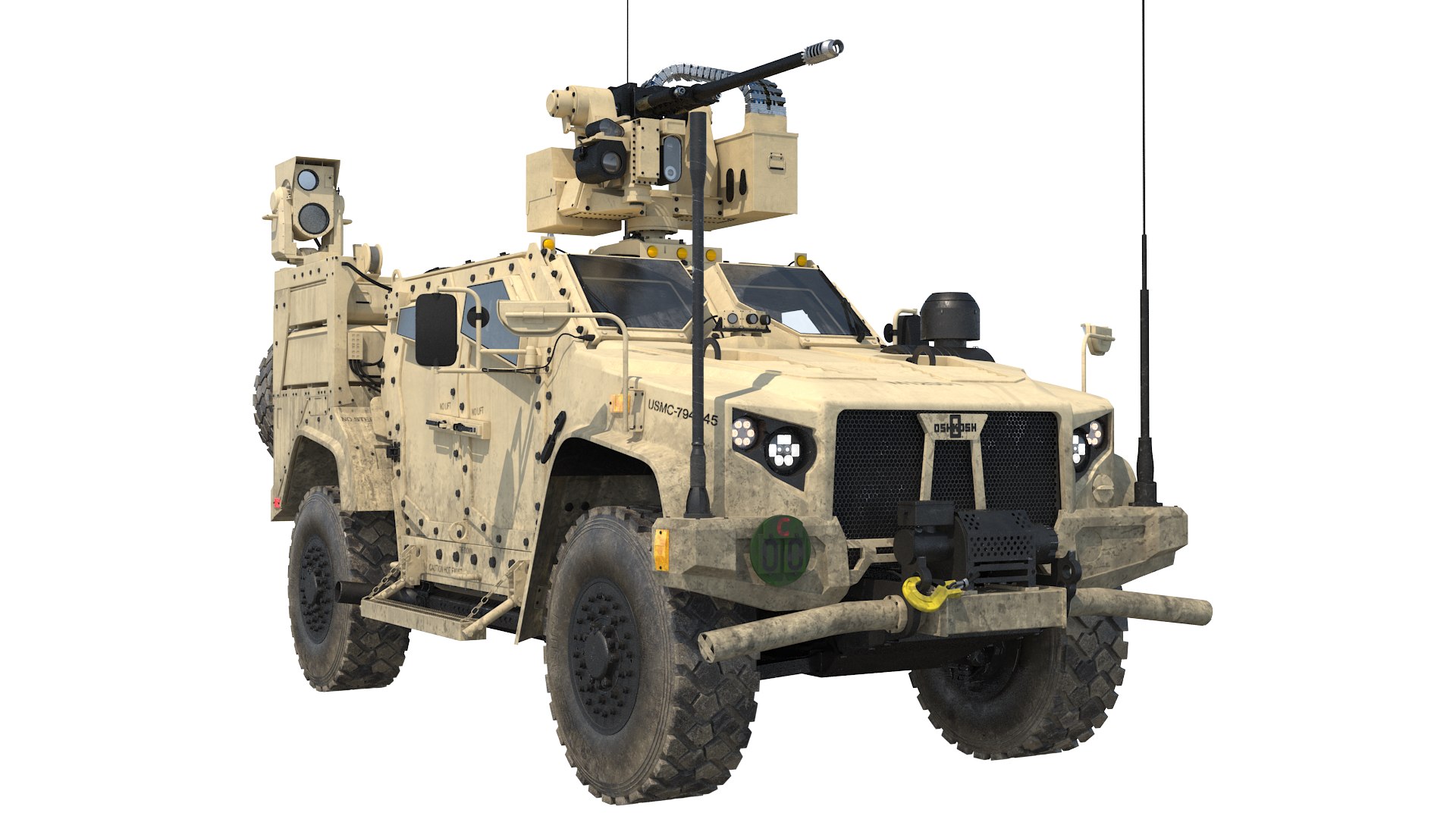 3D Jltv Oshkosh - TurboSquid 1991263