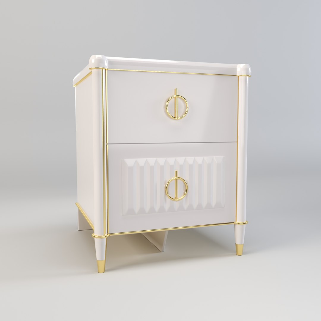 Modern Bedside Table 3D Model - TurboSquid 2218950