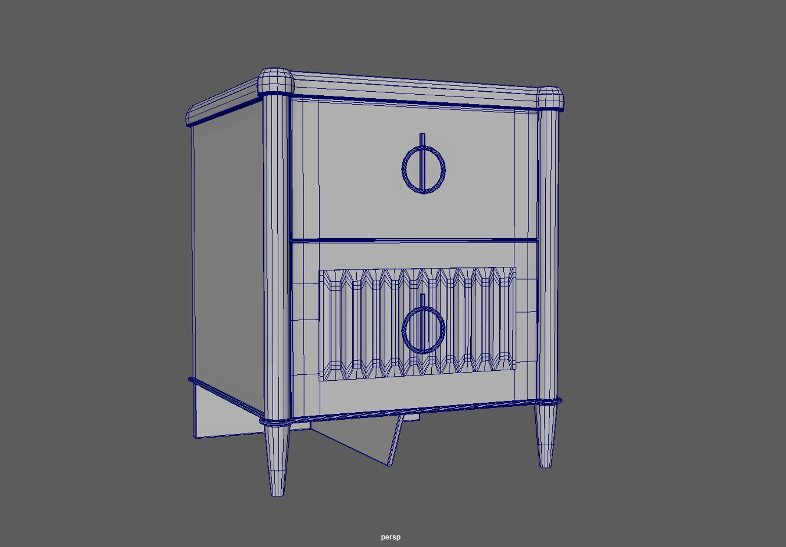 Modern Bedside Table 3D Model - TurboSquid 2218950