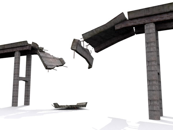 destroyed bridge 3ds