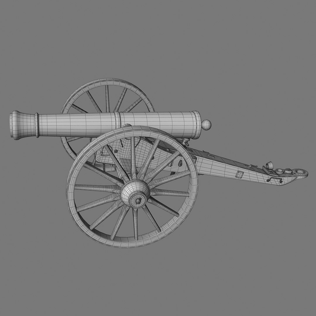 3d Model Of Cannon Field 12