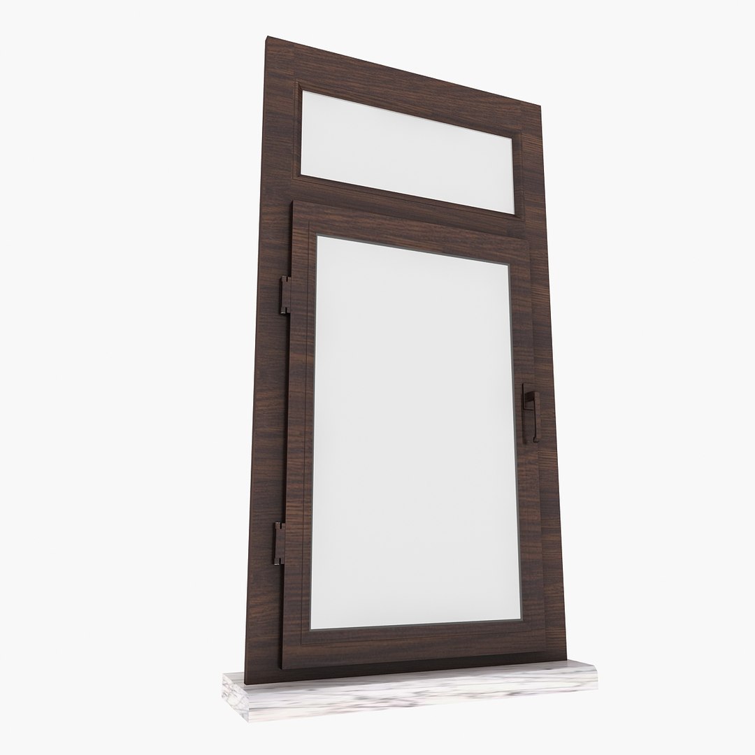 Window Wood 3d Max