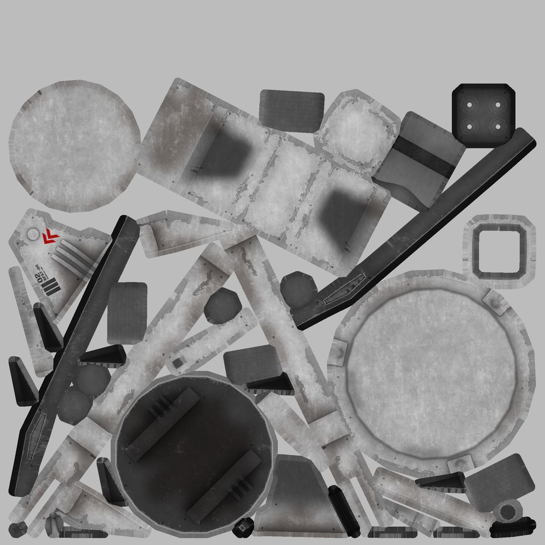 3D Scifi Advance Turret Collection - TurboSquid 2396490