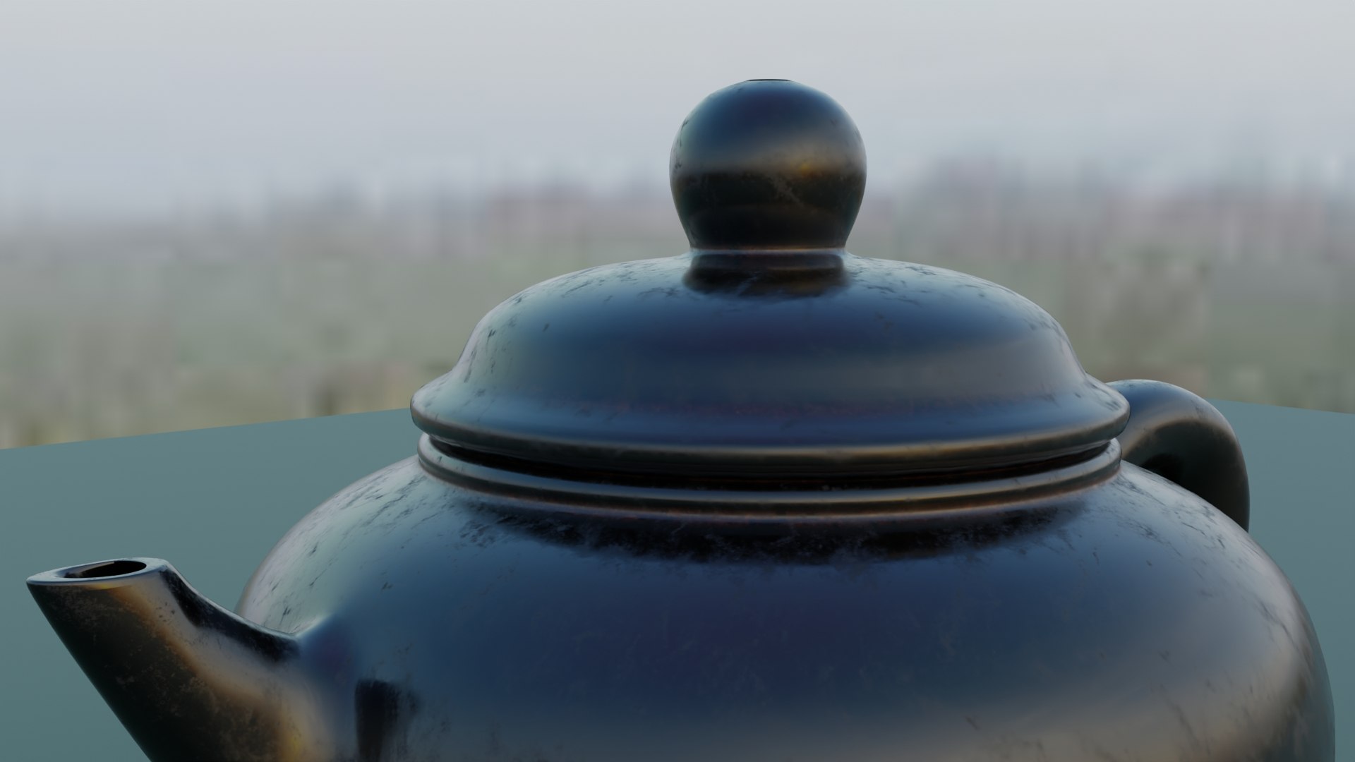 3D Teapot With PBR Textures Model - TurboSquid 2014809