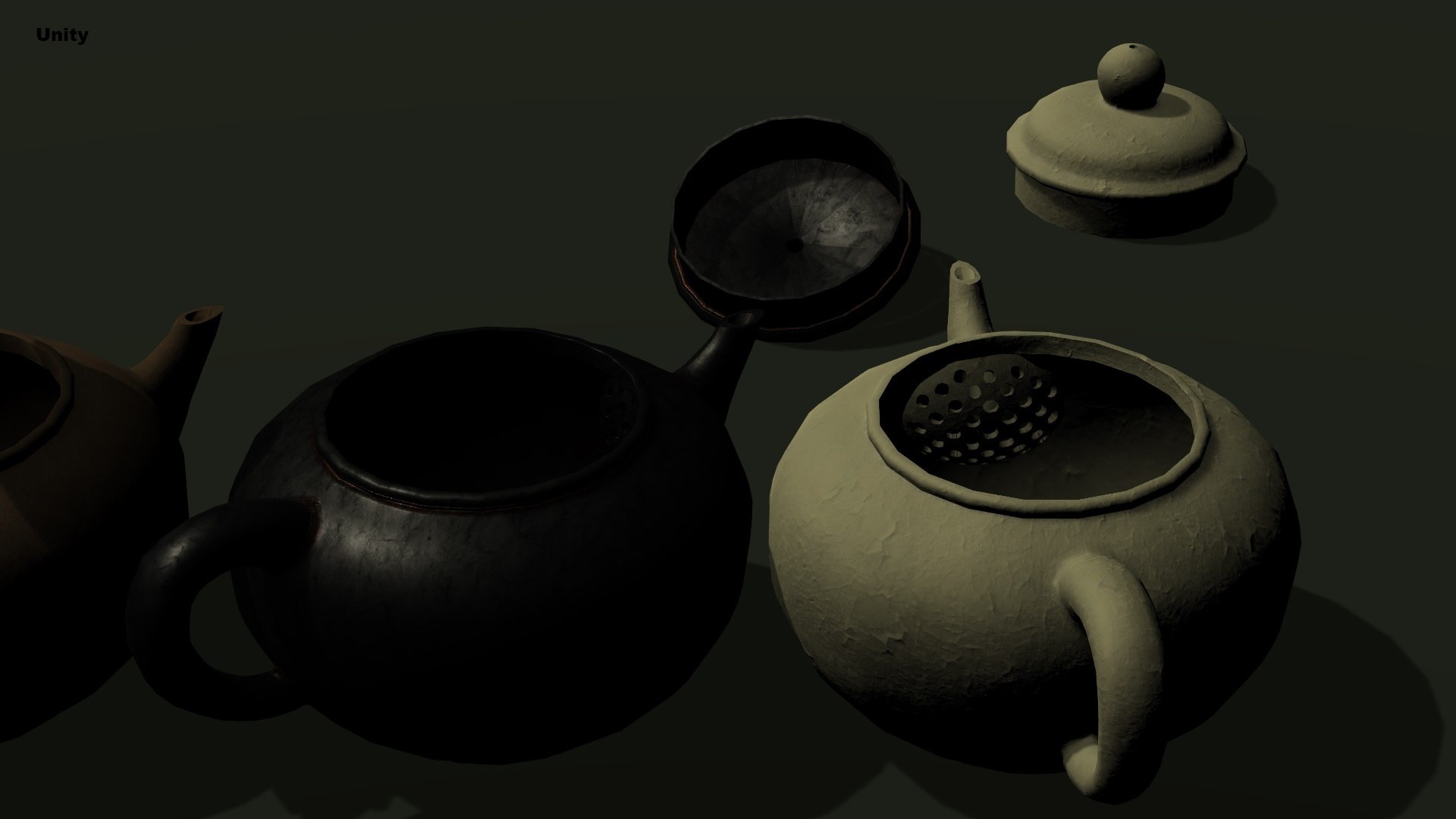 3D Teapot With PBR Textures Model - TurboSquid 2014809