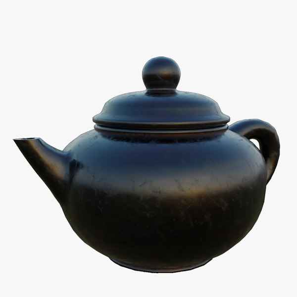 3D Teapot with PBR textures model - TurboSquid 2014809