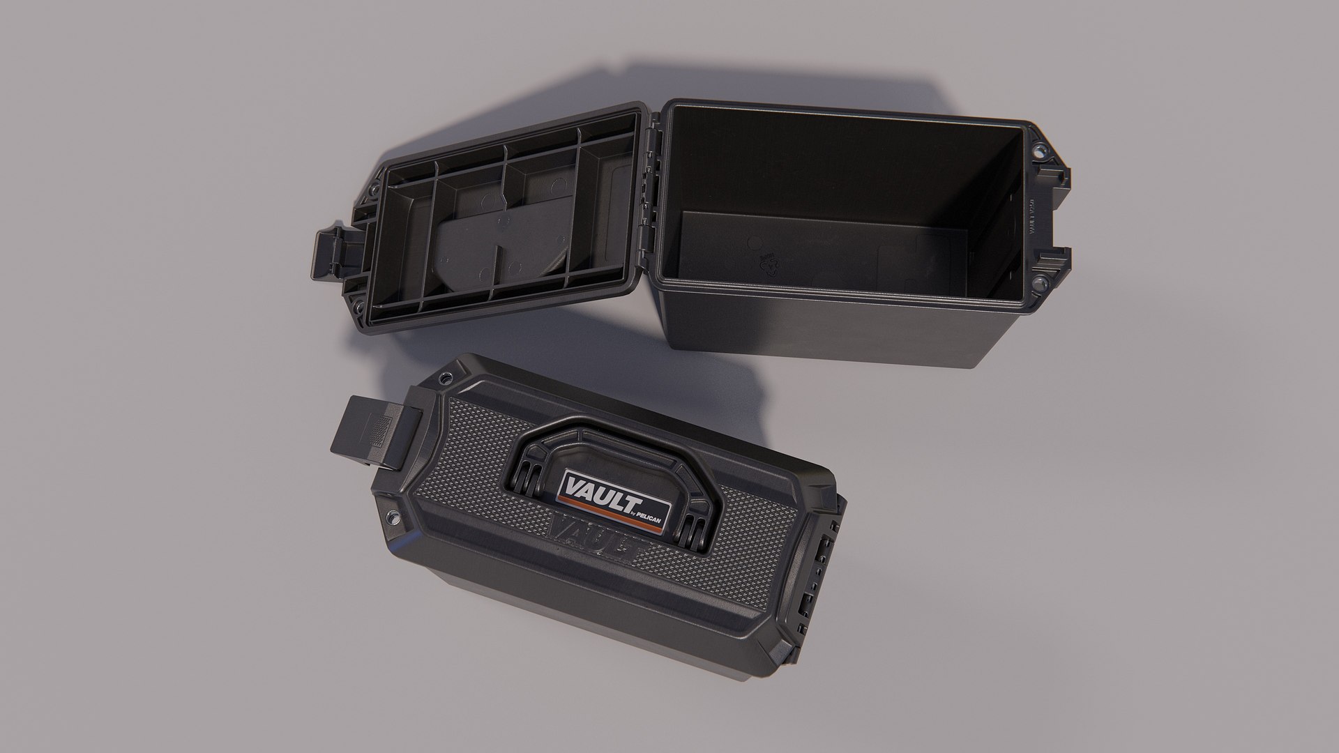 Ammo Case V250 Pelican Vault 3 Colors 3D - TurboSquid 2356557