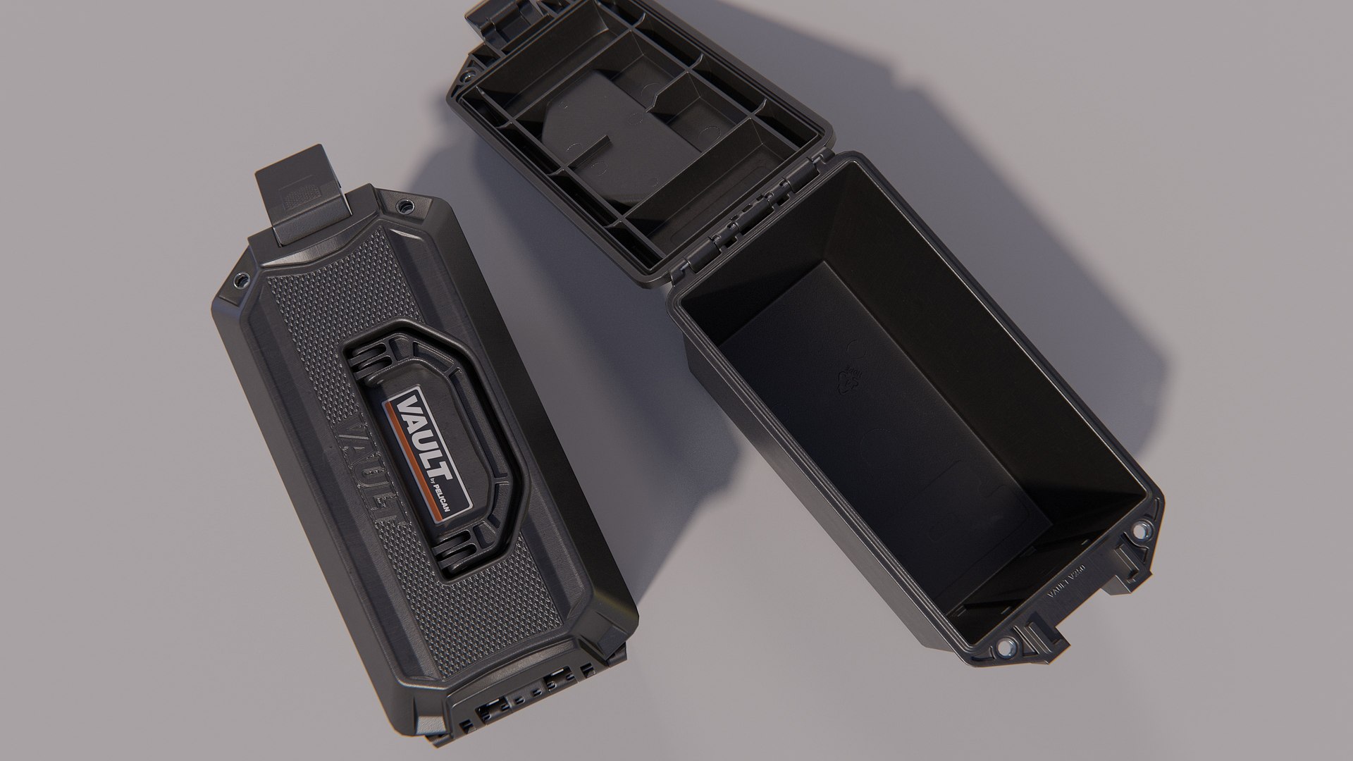 Ammo Case V250 Pelican Vault 3 Colors 3D - TurboSquid 2356557
