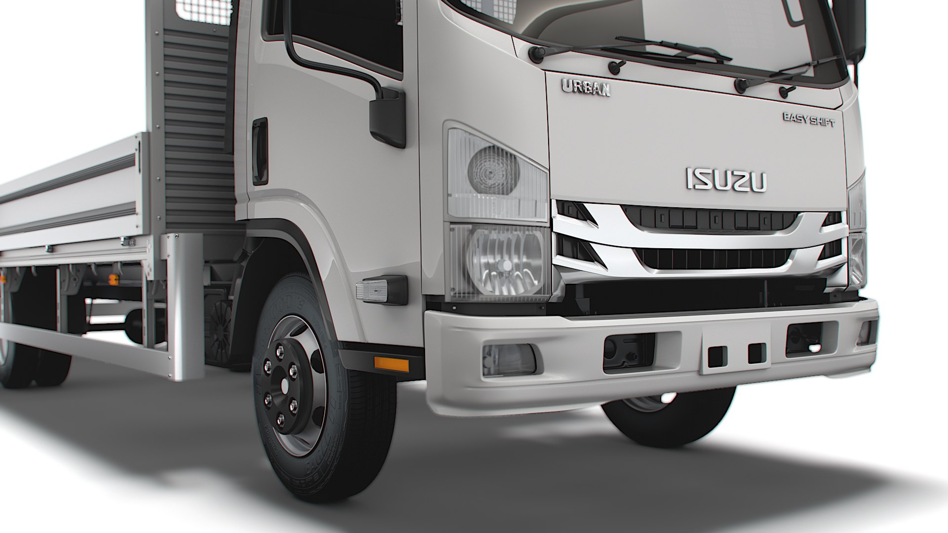 3D Isuzu Elf Rigid Body Truck 2021 Model - TurboSquid 1776976