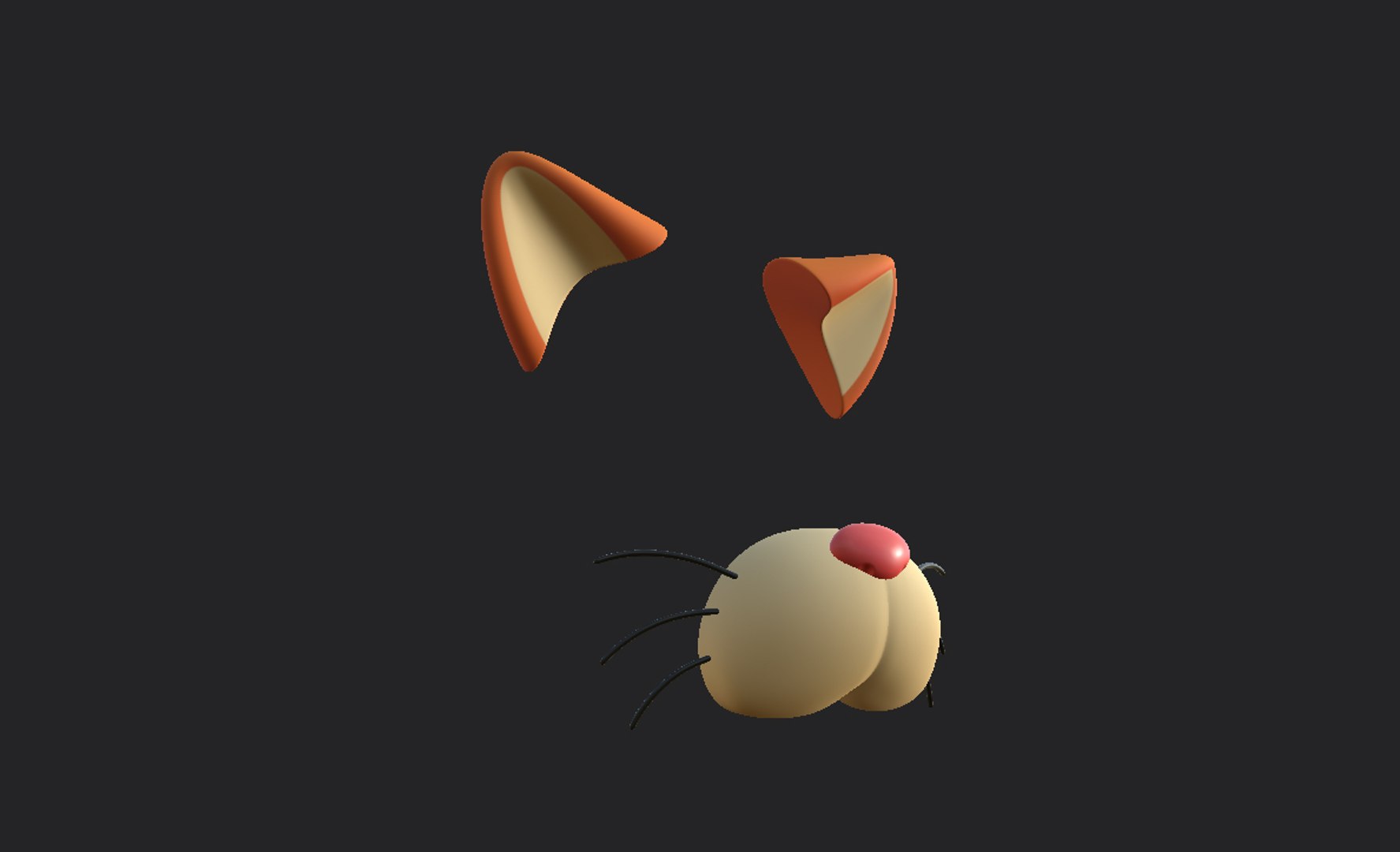3D Model Cat Face - TurboSquid 1597114