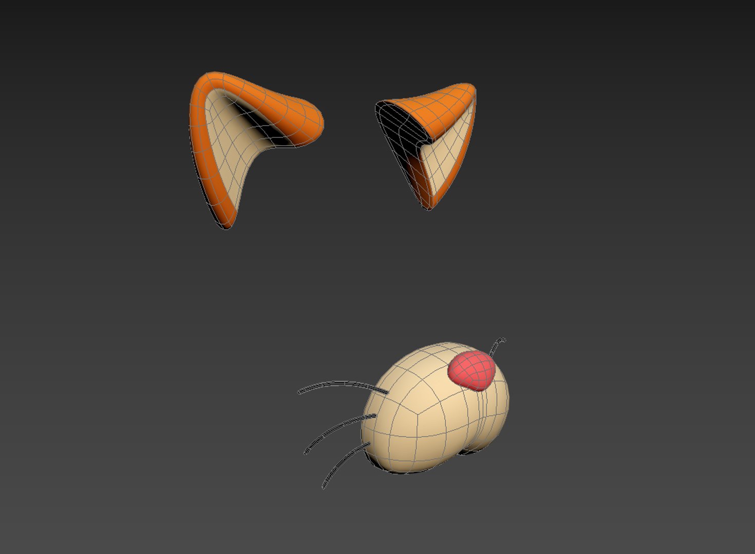 3D Model Cat Face - TurboSquid 1597114