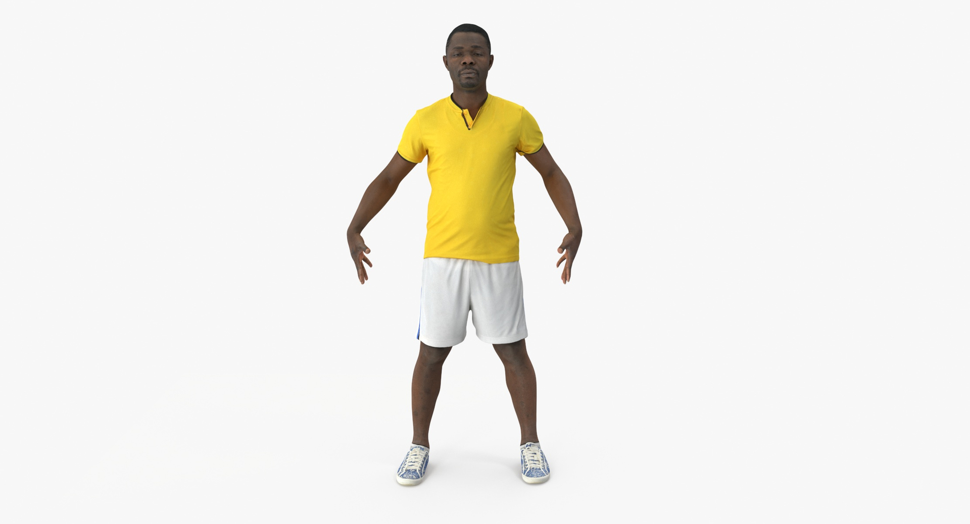3D Dexter Sport A Pose - TurboSquid 2034481