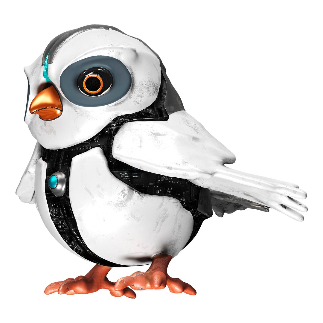 Bird Robot 3D Model - TurboSquid 2333636