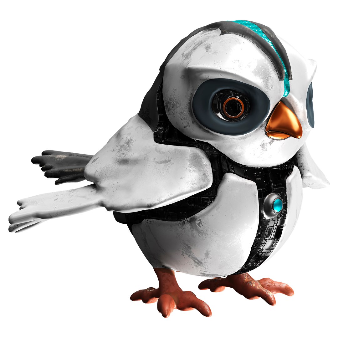 Bird Robot 3D Model - TurboSquid 2333636