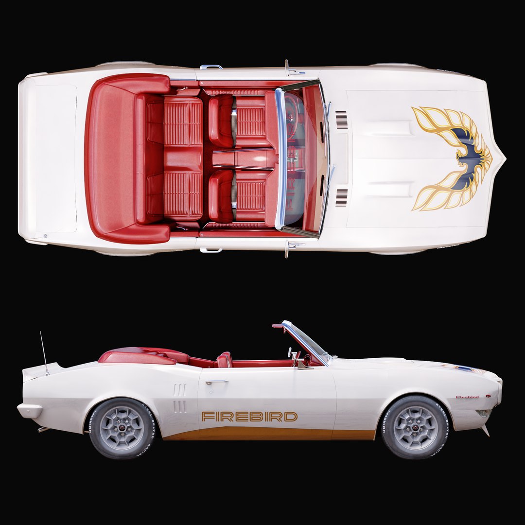 Pontiac Firebird Car Model - TurboSquid 1654451