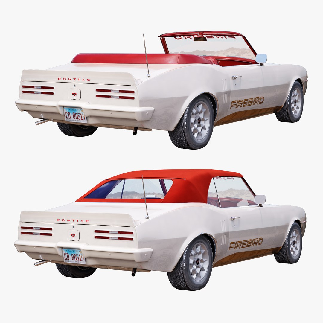 Pontiac Firebird Car Model - TurboSquid 1654451