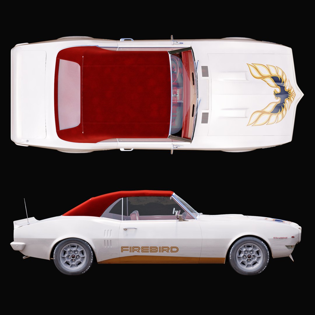 Pontiac Firebird Car Model - TurboSquid 1654451