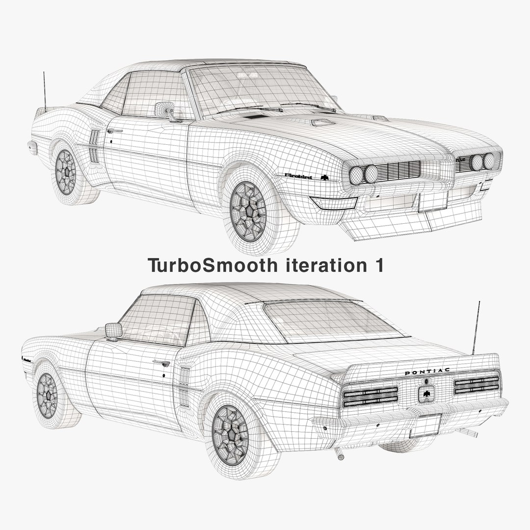 Pontiac Firebird Car Model - TurboSquid 1654451