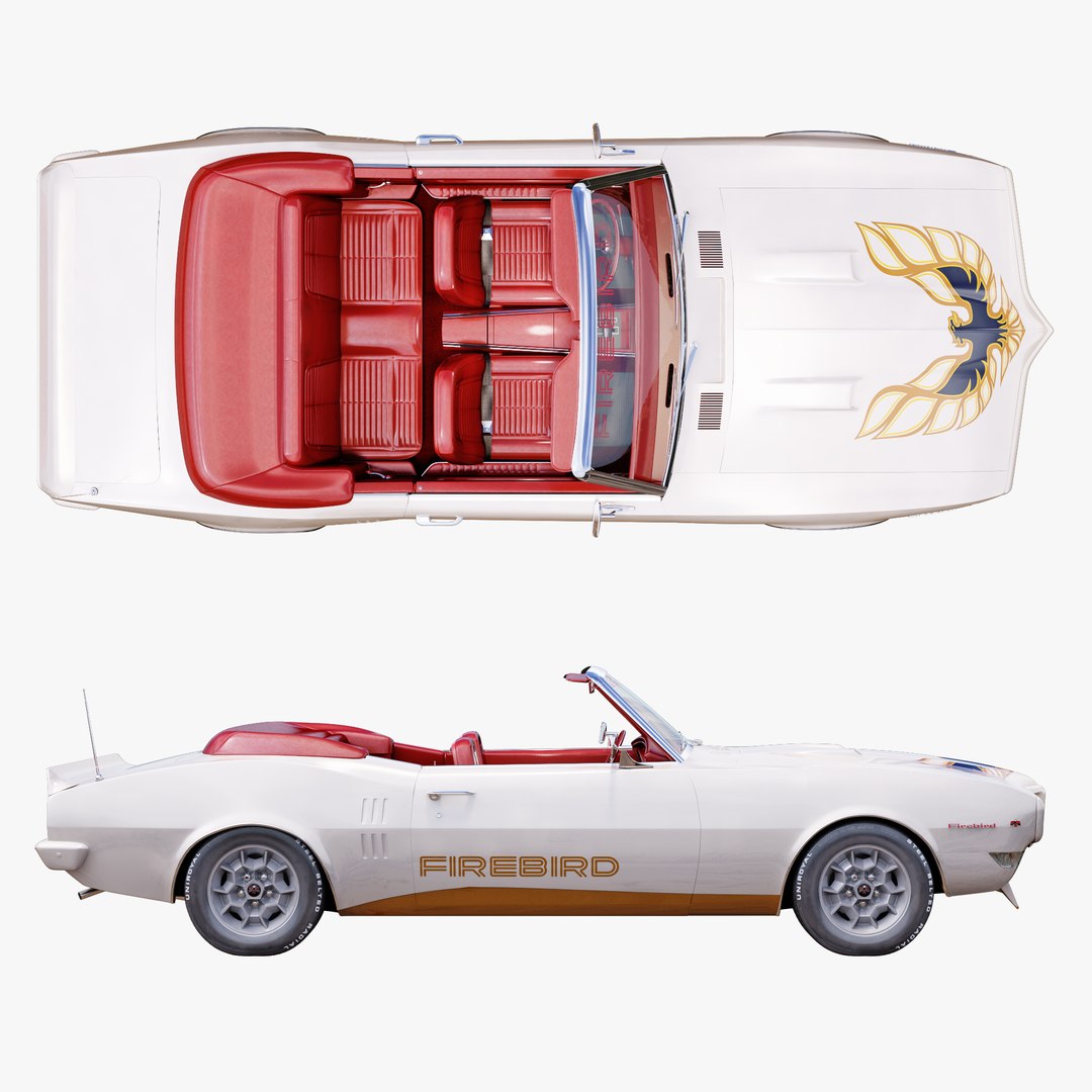 Pontiac Firebird Car Model - TurboSquid 1654451