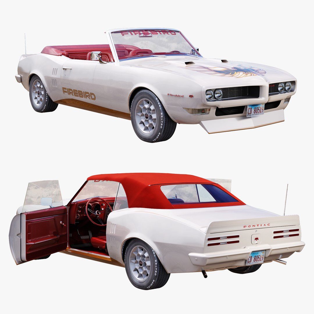 Pontiac Firebird Car Model - TurboSquid 1654451