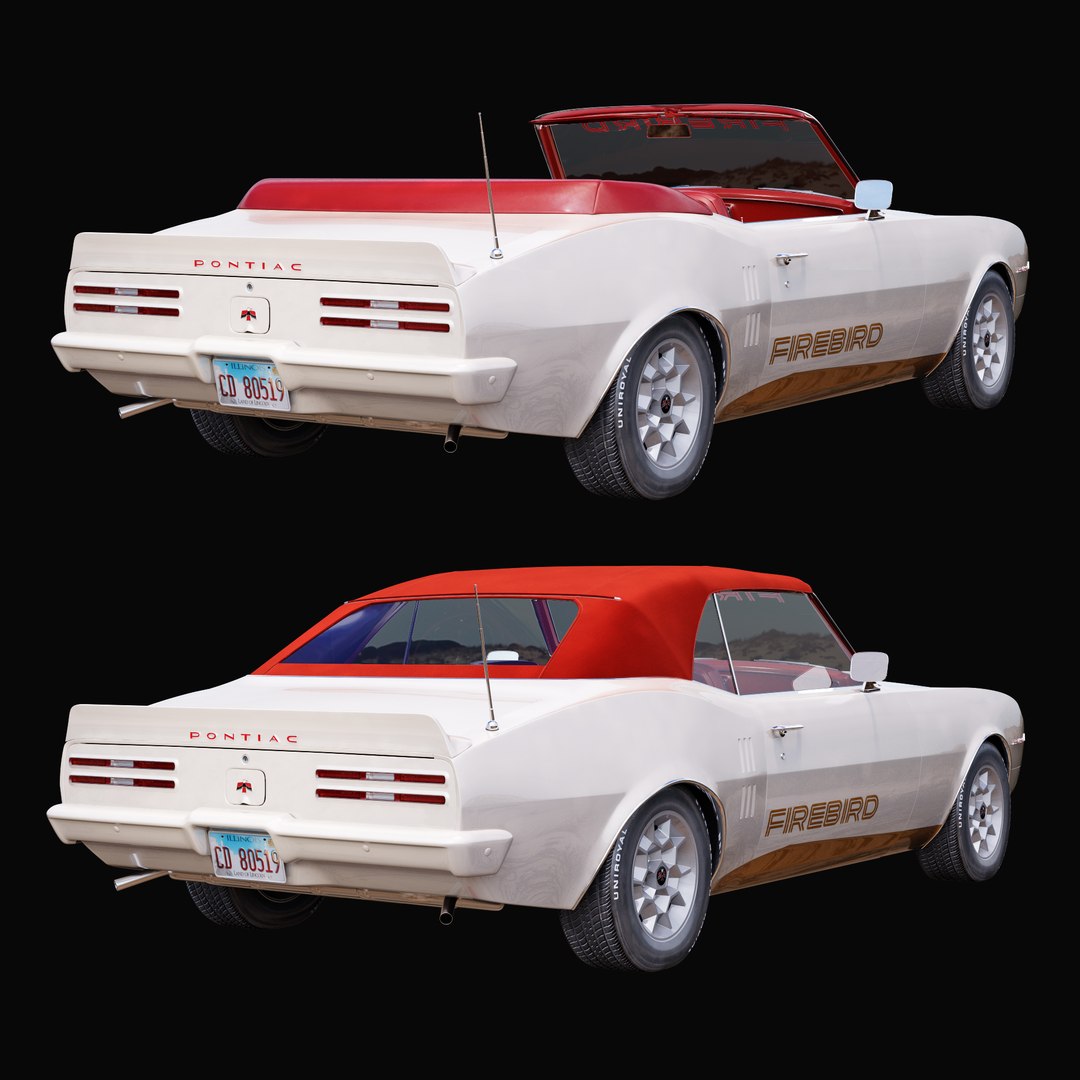 Pontiac Firebird Car Model - TurboSquid 1654451