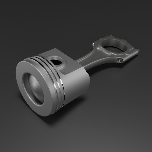 Engine Piston 3D model - TurboSquid 2017725