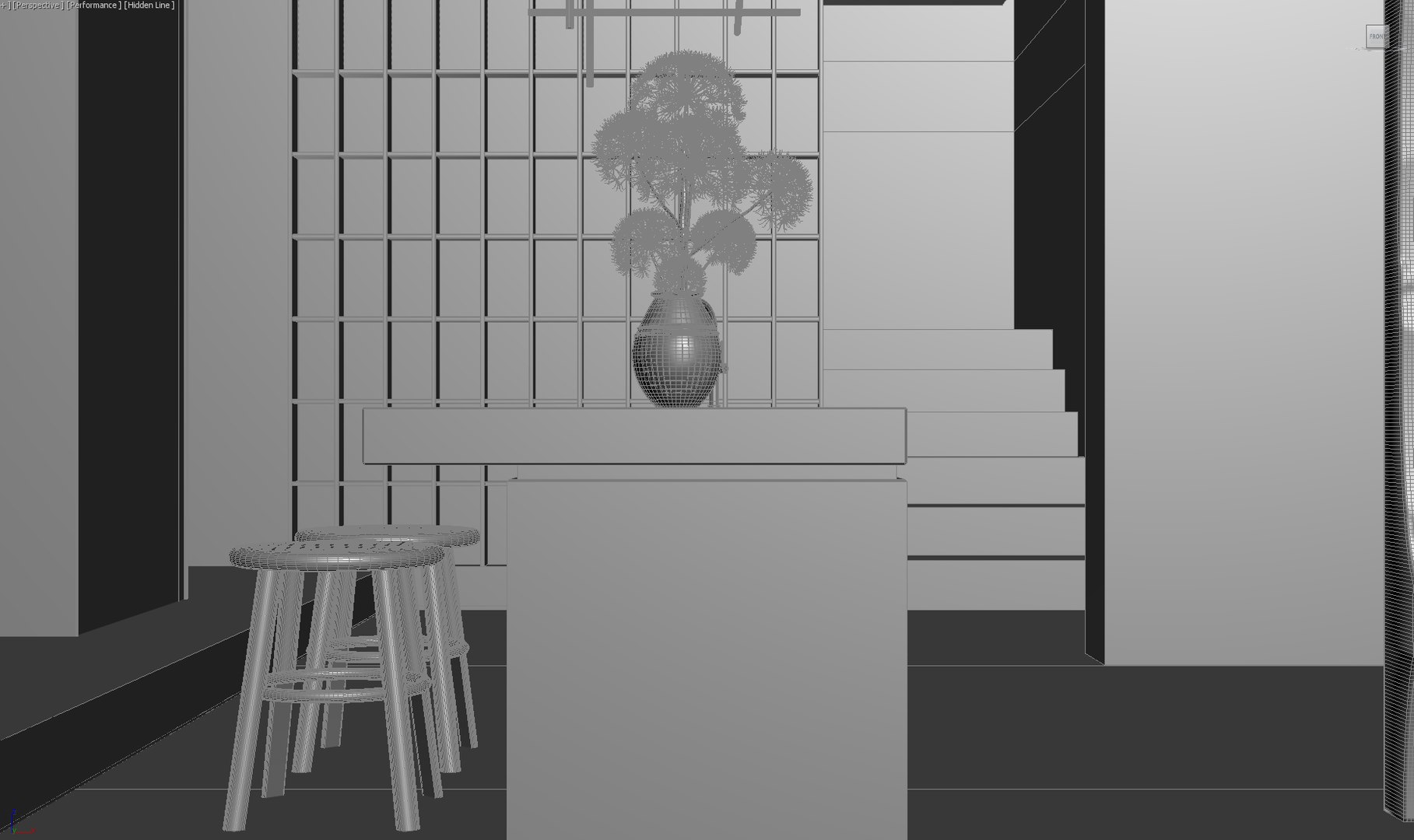 3D Living Room Interior Scene 2 Model - TurboSquid 2201206