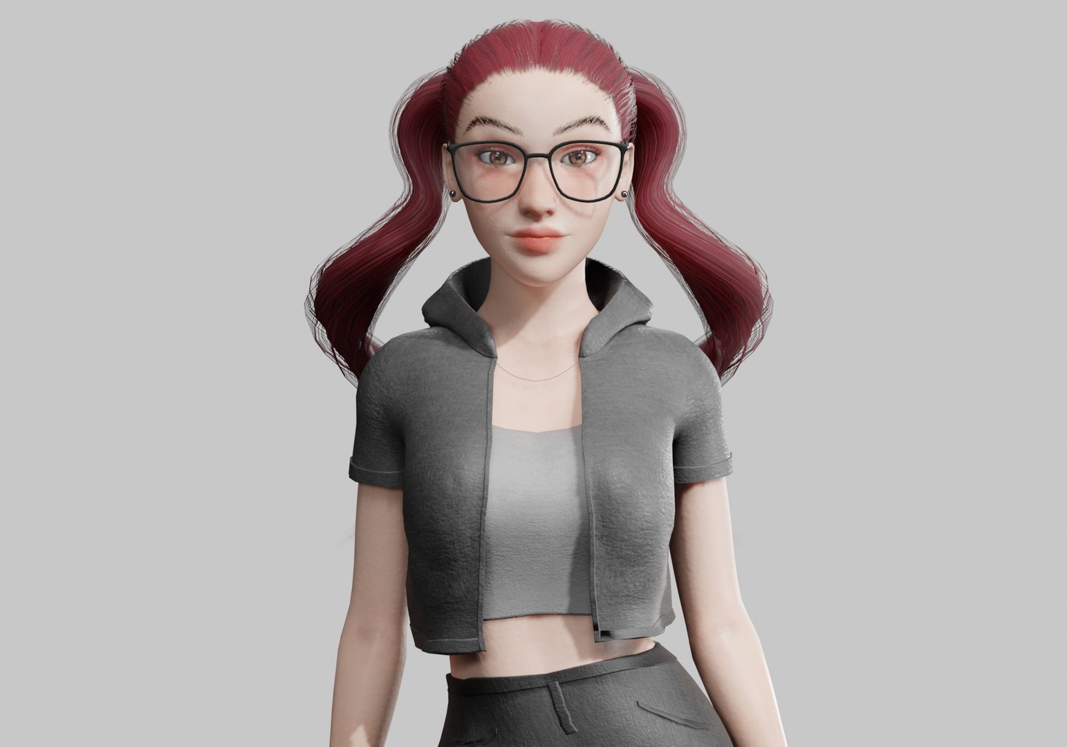 3D Pretty Teen Woman V27801 Model - TurboSquid 2280624