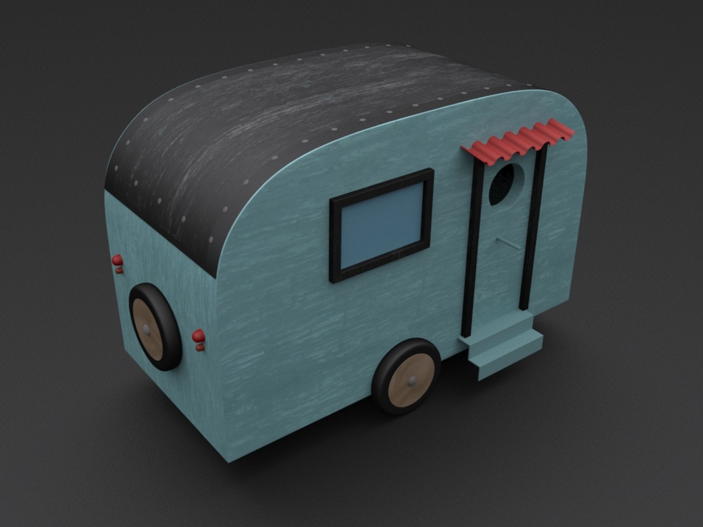 Bird Birdhouse Caravan Model - TurboSquid 1260774