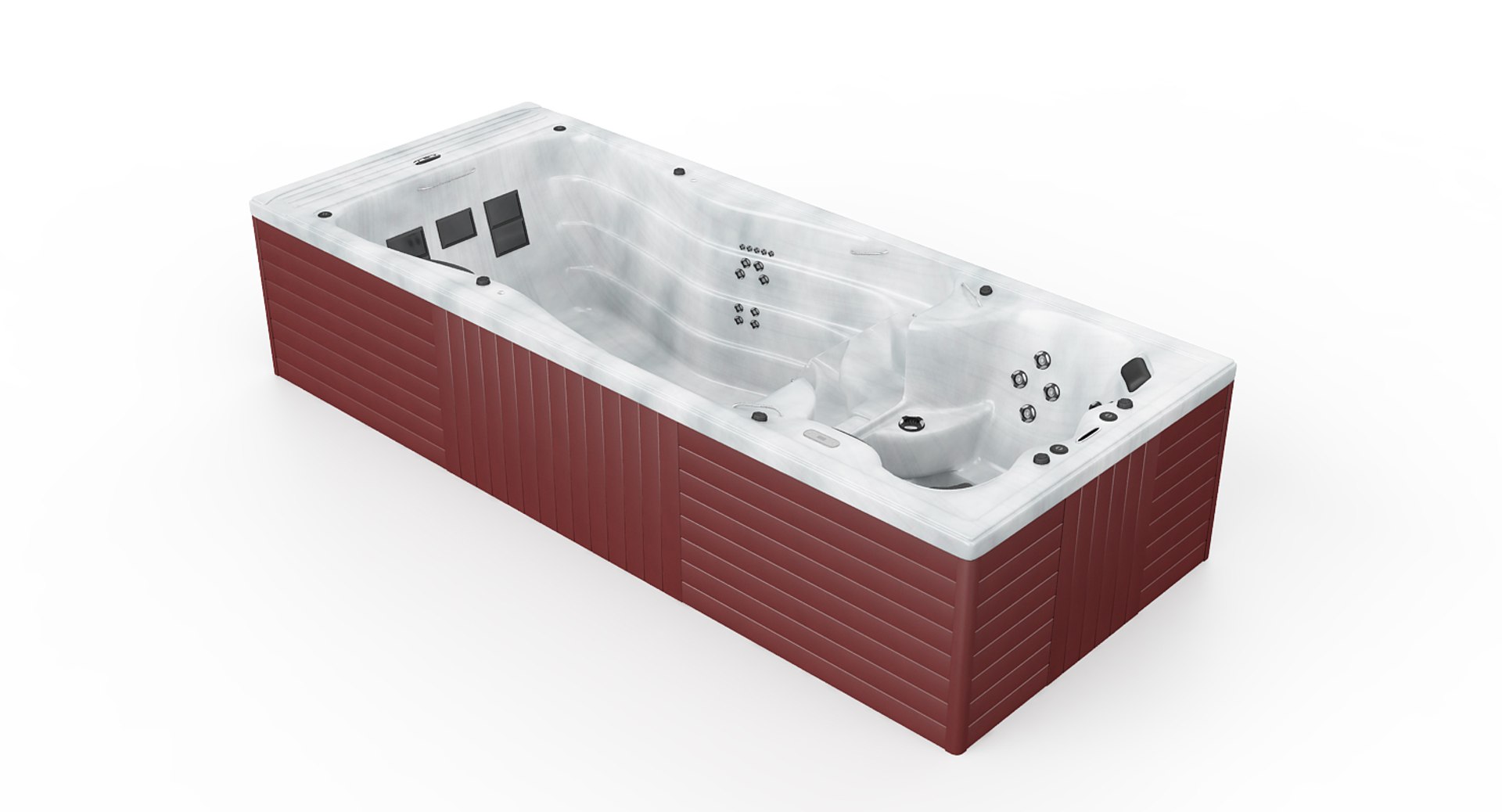Pool Jacuzzi Bath 3d Model
