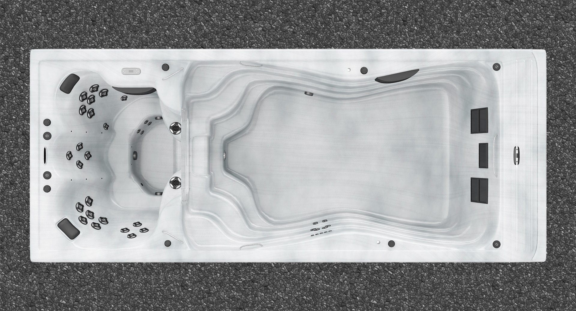 Pool Jacuzzi Bath 3d Model